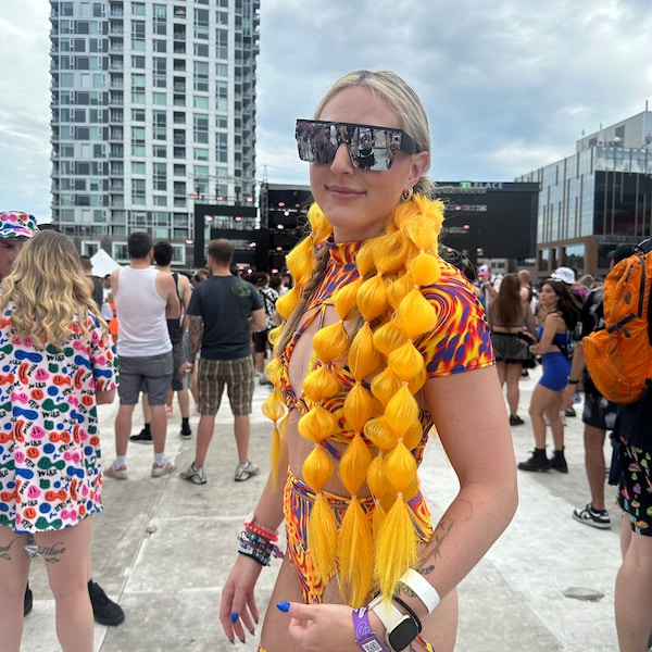 Neon Yellow Braids - Etsy