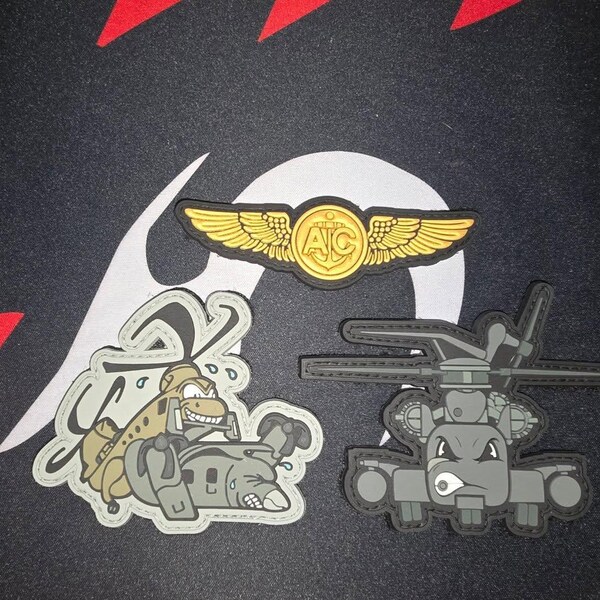 Combat Aircrew Wings PVC Patch - Navy / Marine Corps Enlisted - Colors ...