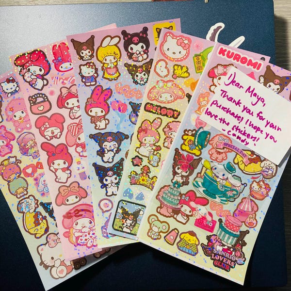 Random Mystery 3D Sticker Sheets: Assorted Styles, Puffy Bubble ...