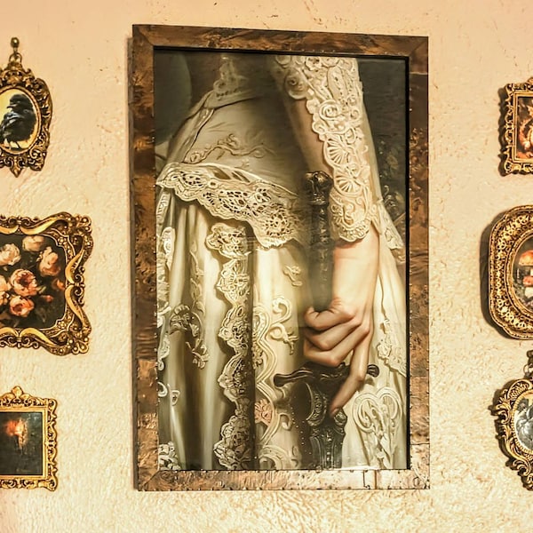 Ophelia Dark Academia Print the Lake, Goth Moody Victorian Wall Art ...