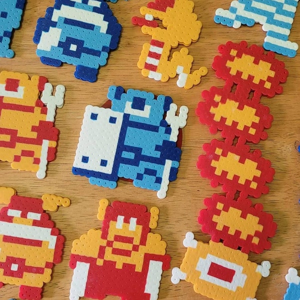 The Legend of Zelda Characters NES Perler Sprites: Coasters, Magnets ...
