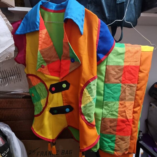 Cute Harlequin Stilt Costume - Etsy