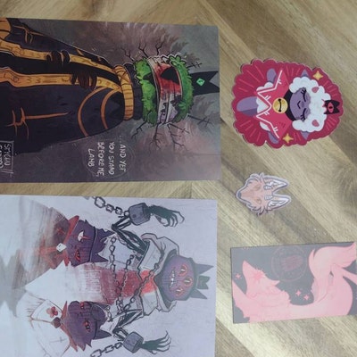 Cult of the Lamb Print Cotl Illustration Indie Game Creepy Cryptic ...