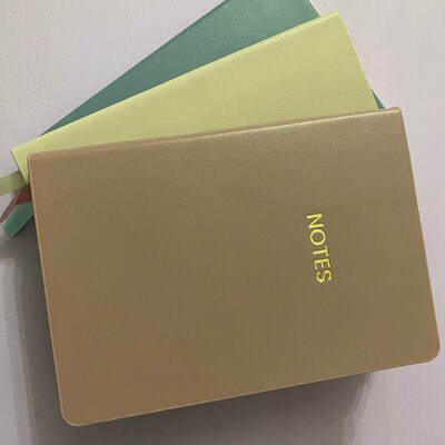 Pastel Soft Cover Notebook, Notepad PU Leather Cover, Portable Diary ...
