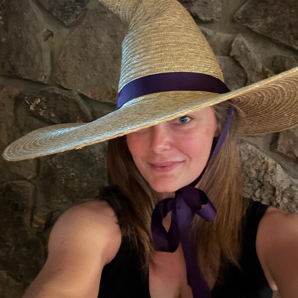Witch Hat "cattail Conjuring" - Etsy