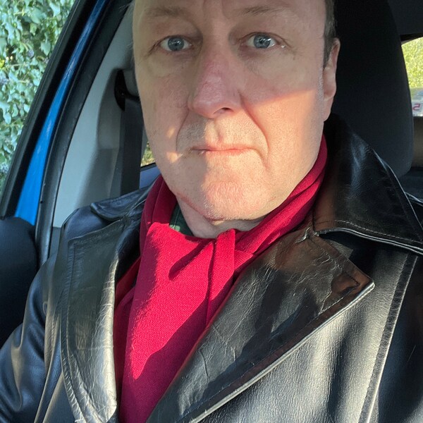 Mens Vintage Paisley 60's Blue Kipper Tie, Gents Rare Retro Psychedelic ...