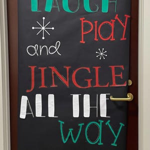 Holiday Remix Bulletin Board Borders Christmas Classroom Decor ...