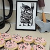The Kitchen Goblin, Goblin Print, Kitchen Print, Weird Wall Art, Occult ...
