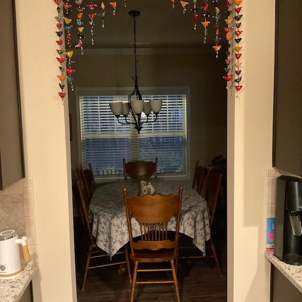 Tota Bird Door Hanging Valance Door Decoration Boho Theme Hippy Hippie ...