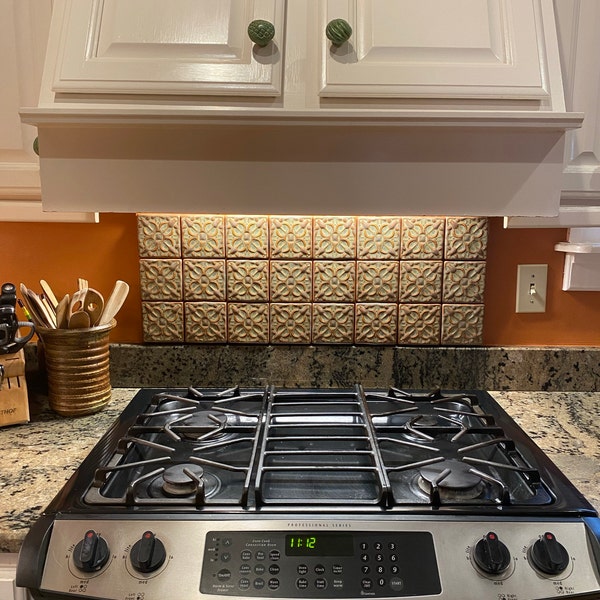 4x6 Deer Tile, Animal Art, Backsplash Tile, Relief Tile, Handmade Tile ...