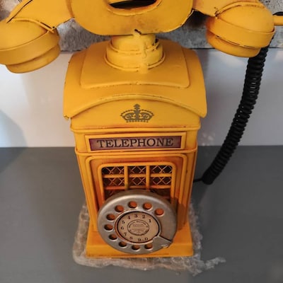 Handmade Vintage-style Decorative Metal Microphone Unique Object ...