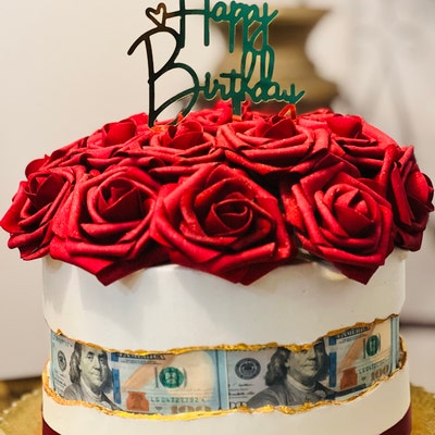 Edible 100 Dollar Bill Cake Toppers - Etsy