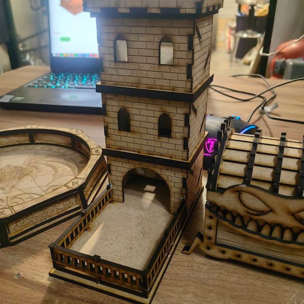 Digital Product. Mimic Chest. Dice Box. Digital File- Paganism Pagan ...