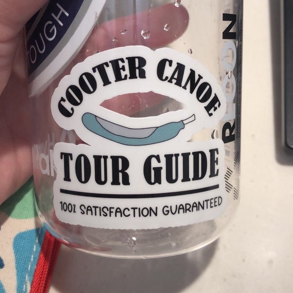Purewick Sticker / Cooter Canoe Tour Guide / Nursing Humor / Gift ...