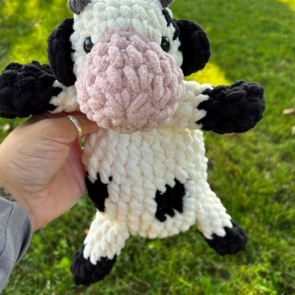Colby the Cow Crochet Snuggler Pattern - Etsy