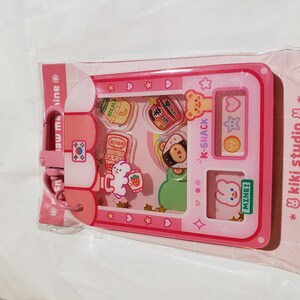 K-snack Claw Machine Shaker Keyring Korean Keychain, Charms, Kawaii ...