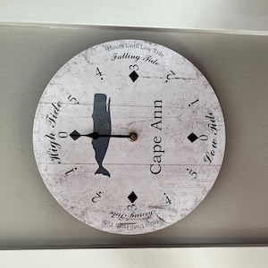 Personalized Kitchen Wall Clock White Kitchen Clock - Etsy