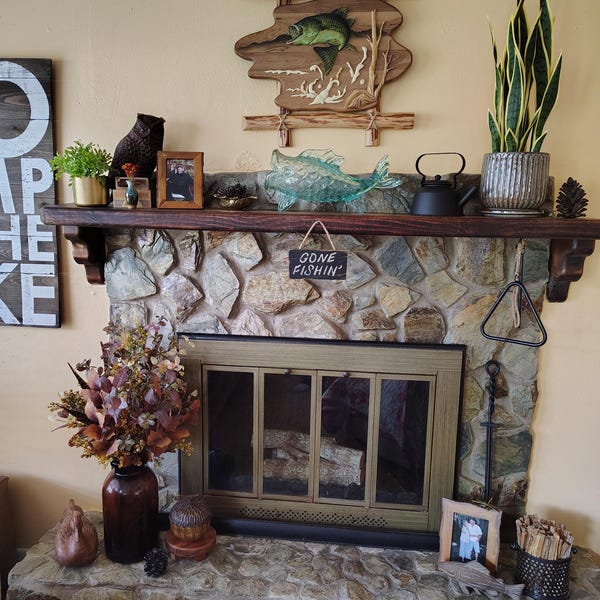 Rope Handle Wrought Iron Fatwood Holder - Natural Firestarter ...