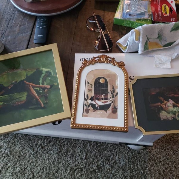 Black Woman Renaissance Art, Vintage Black Girl Print, Moody African ...