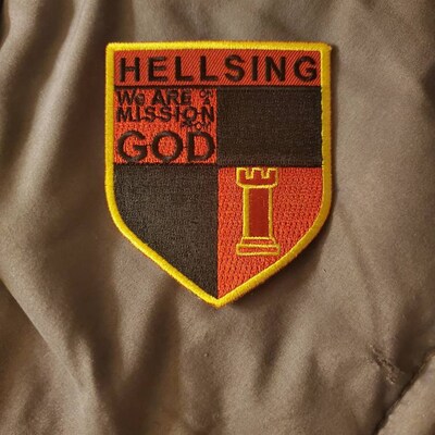Hellsing Shield Cosplay Patch - Etsy