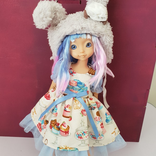 BJD Sewing Pattern: Tudor Dress for Sartoriaj, Raccoondoll, Iplehouse ...