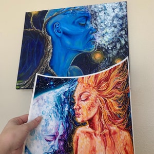 Metamorphosis Phase 2:fine Art Print of Original, Surreal Oil Painting ...