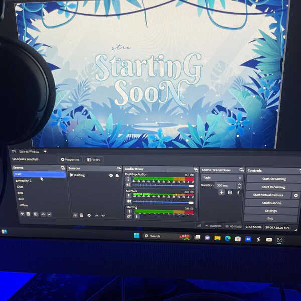 Sweet Lace Animated Screen Overlay Package, Cozy Stream, Chibi ...