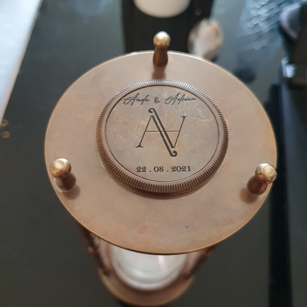 Personalized Hourglass, Wedding Set With Wooden Box, Unity Ceremony ...