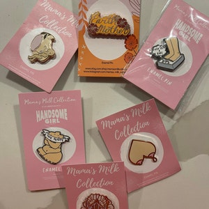 Lactivist Glitter Hard Enamel Pin - Etsy UK