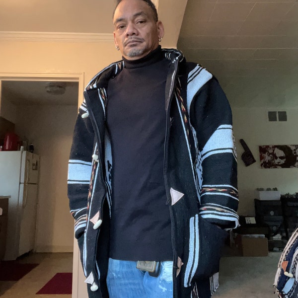 Moroccan Jacket With Wool , Bohemian Style ,winter Jacket, Moroccan ...