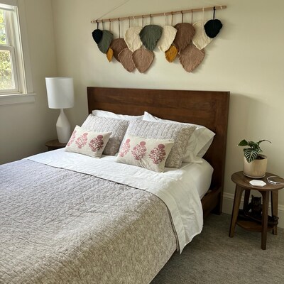 Large Boho Macrame Wall Hanging Wood Stick, Home Decor for a Rustic ...