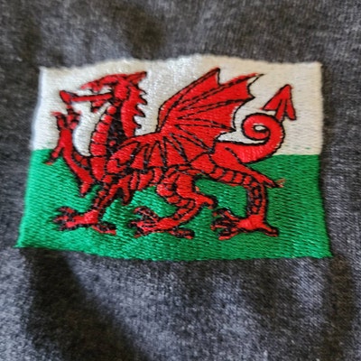 Welsh Dragon Hat, Wales Flag Red Dragon Embroidered Cap, Wales Hat ...