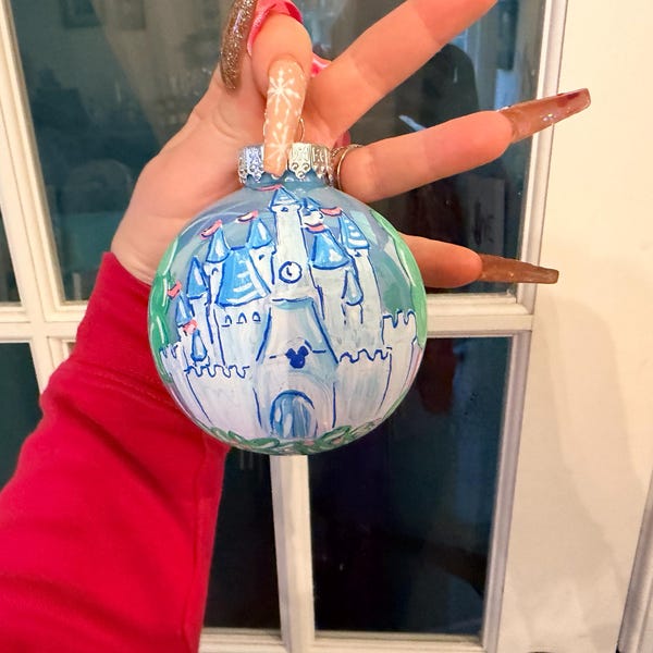 Cinderella Ornaments Hand Painted - Etsy