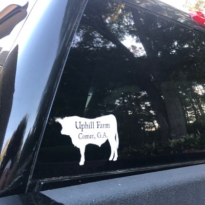 Customized Farm Decal, Custom Ranch Decal, Homestead Decal, Custom Farm ...
