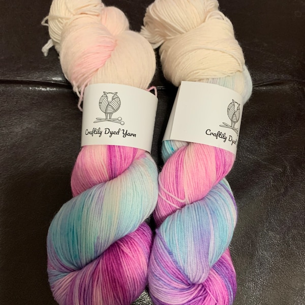 Up With the Sun Hand Dyed Yarn / Handdyed Yarn, Sock Yarn, Wool Yarn ...