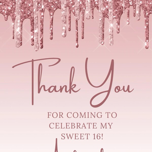 Editable Drippin 16 Birthday Invitation, Red and Black Invitation ...