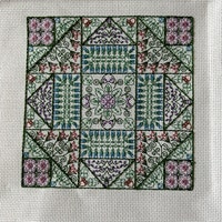 Woven Blackwork Sampler Pattern - Etsy UK