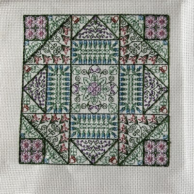 Blackwork Sampler Pattern - Etsy