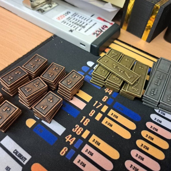 12x Encounter Tokens, Map Tokens for Scythe and Expeditions, Metal ...