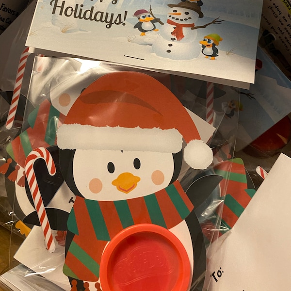 Play-doh Christmas Card Holders, Kids Stocking Stuffer, Christmas ...