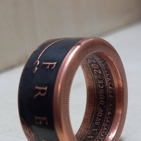 Limited Edition Copper Coin Ring Celebrate EMS Heroes in Style ...