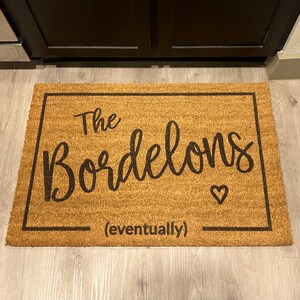 Custom Lord of the Rings Doormat Speak Friend and Enter | Etsy UK