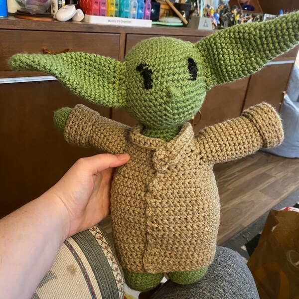 Life-sized Crochet THE CHILD Pattern - Digital Download - Etsy