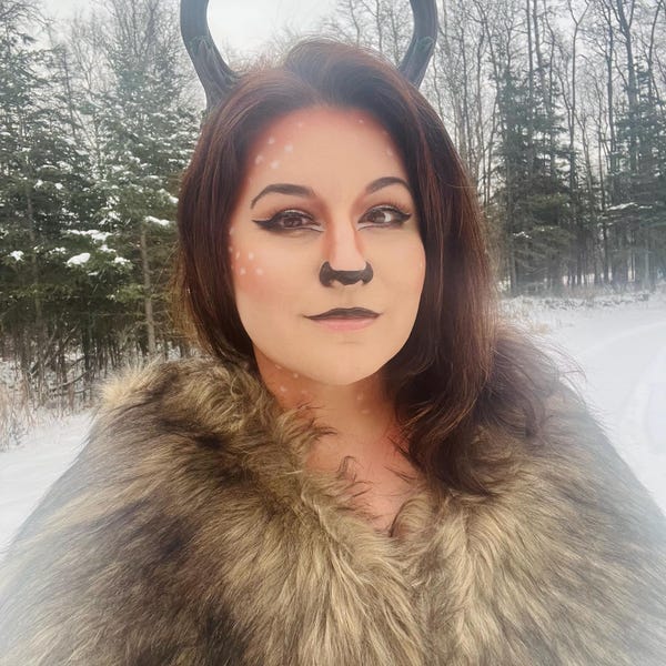 Antler Headband / Adjustable, Realistic Antlers / Includes Headband AND ...