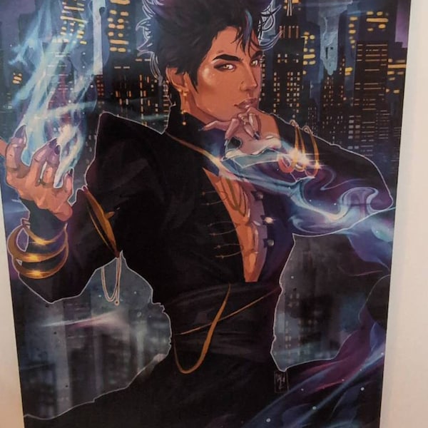 5x7 Feysand Art Print ACOTAR Couples Art Fan Art Feyre and Rhysand Bookish Bookish Merch SJM ...