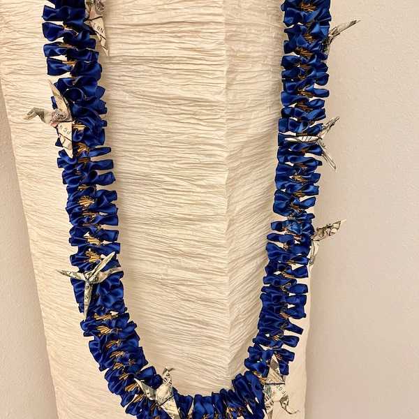 CUSTOM Plumeria Style Ribbon Leis - Etsy