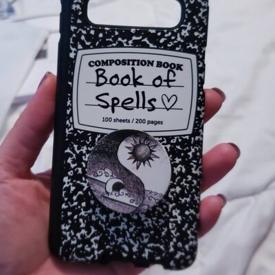 Composition Notebook Custom Name Samsung Galaxy Case S21 Plus S8 Galaxy ...