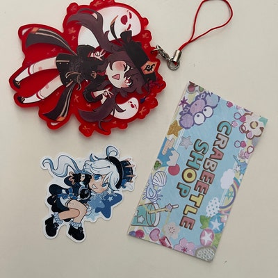 Stelle honkai Star Rail Protagonist in the Trash Can Holo Sticker ...