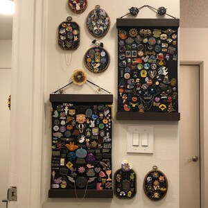 Acrylic Display for Stickers Sticker Display Patch Display - Etsy