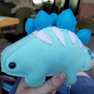 PDF Pattern Felt Stegosaurus and Brontosaurus Dinosaur Plush Bundle - Etsy